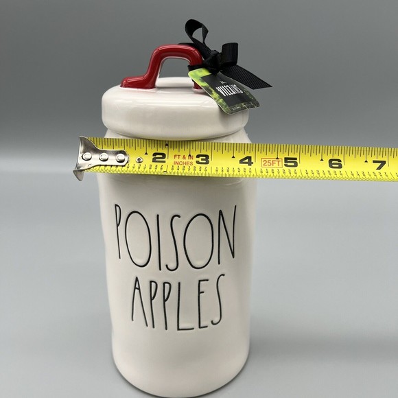 Rae Dunn | Kitchen | Rae Dunn Disney Villains Poison Apples Canister ...